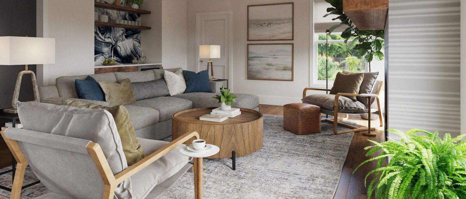 Timeless, Comfortable & Functional Living Room | Decorilla