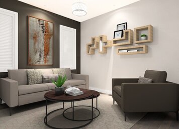 Interior design sample by Nor Aina M.