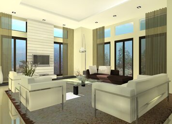 Interior design sample by Nor Aina M.