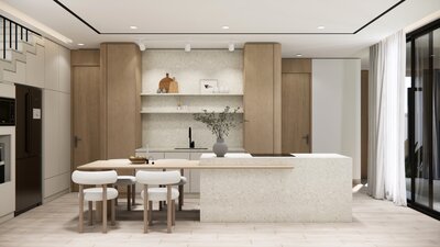 Interior design sample by Carissa L.