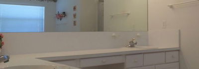 Lush Modern Topical Bathroom | Decorilla