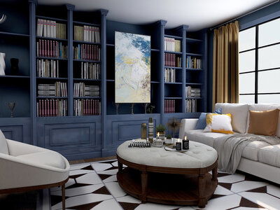 Interior design sample by Veronica S.