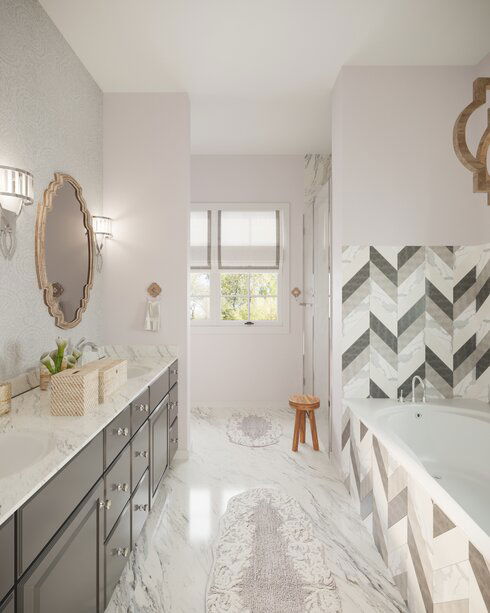 Glamorous Master Bedroom & Bathroom Remodel | Decorilla