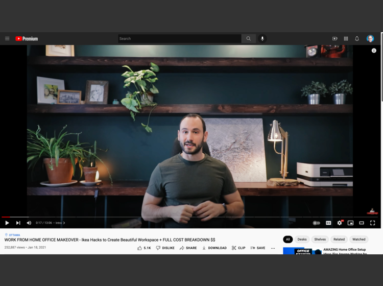 Home YouTube Studio Design | Decorilla
