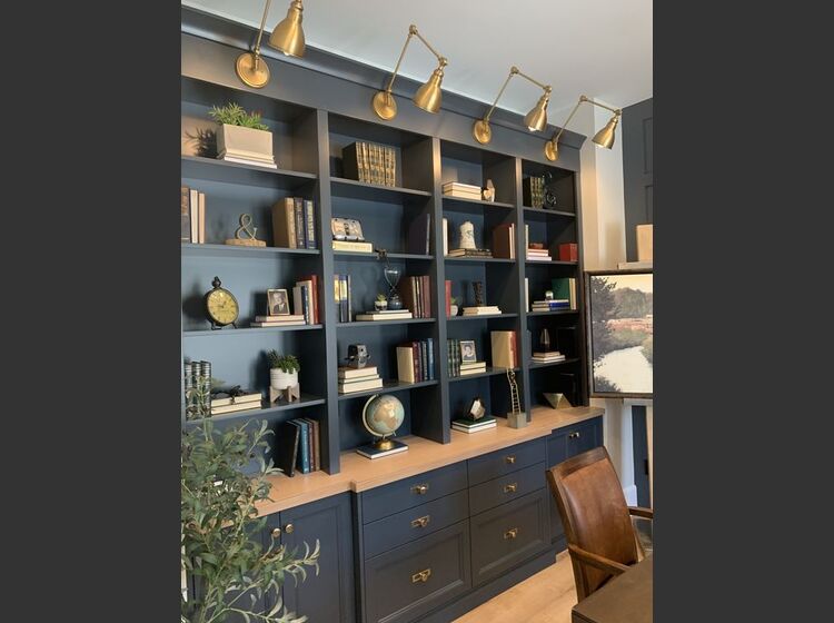 Creative Multi-Functional Home Office Design | Decorilla