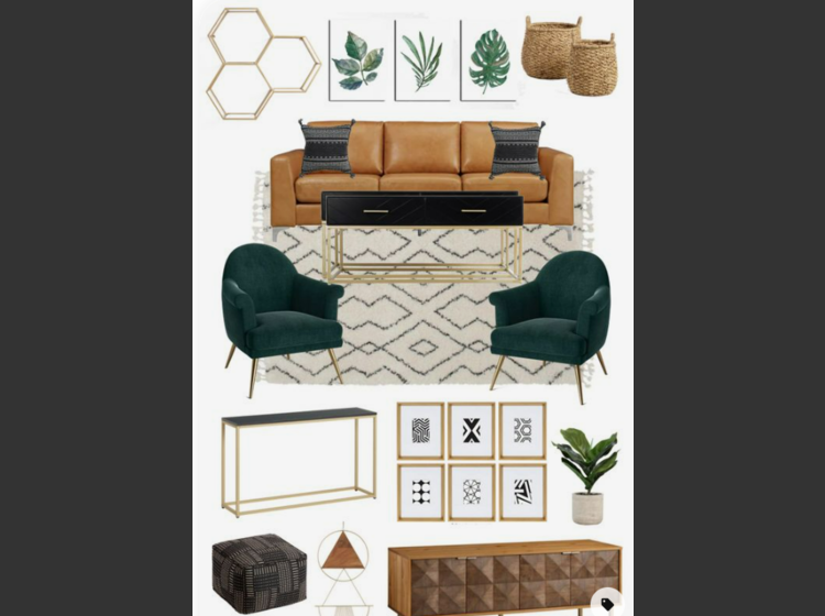 Eclectic Bedroom and Living/Dining Room Reno... | Decorilla