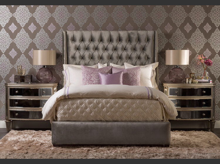 Elegant Gold Accented Bedroom Transformation | Decorilla