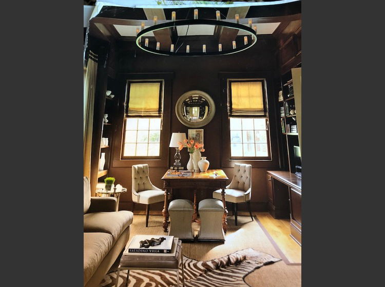 Warm Library | Decorilla