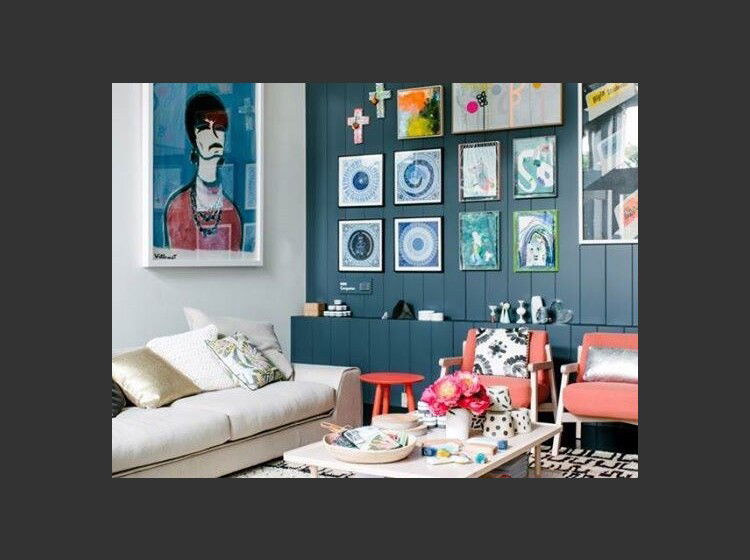 Blue and Green Modern Master Bedroom Design | Decorilla
