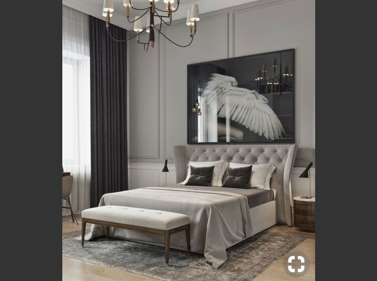 Bold Contemporary Living and Bedroom Interio... | Decorilla