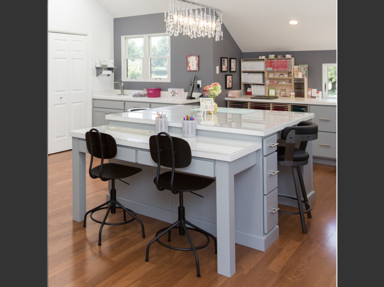 Functional Craft Room Design | Decorilla
