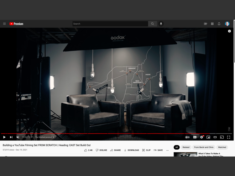 Home YouTube Studio Design | Decorilla