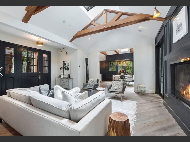 Transitional Neutral Living Room Transformation | Decorilla