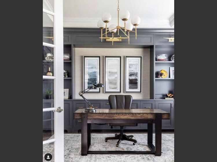 Creative Multi-Functional Home Office Design | Decorilla