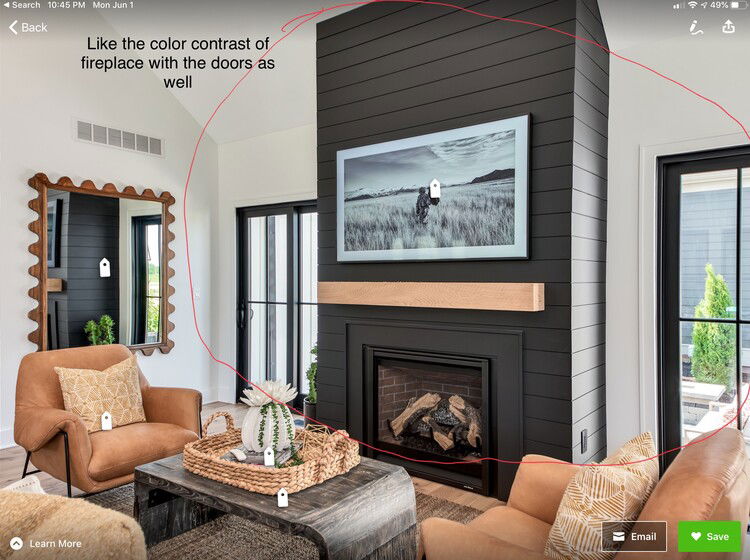 Modern Farmhouse Home with High Vaulted Ceiling | Decorilla