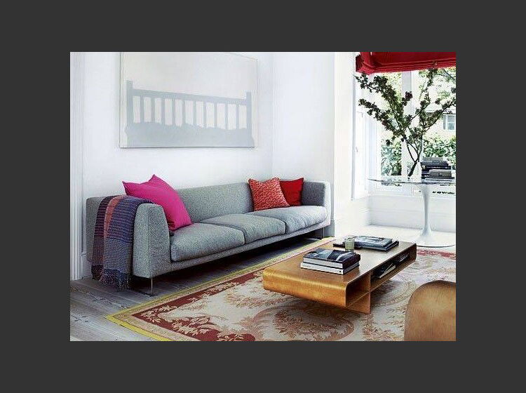 Mid-century modern living room and study tra... | Decorilla