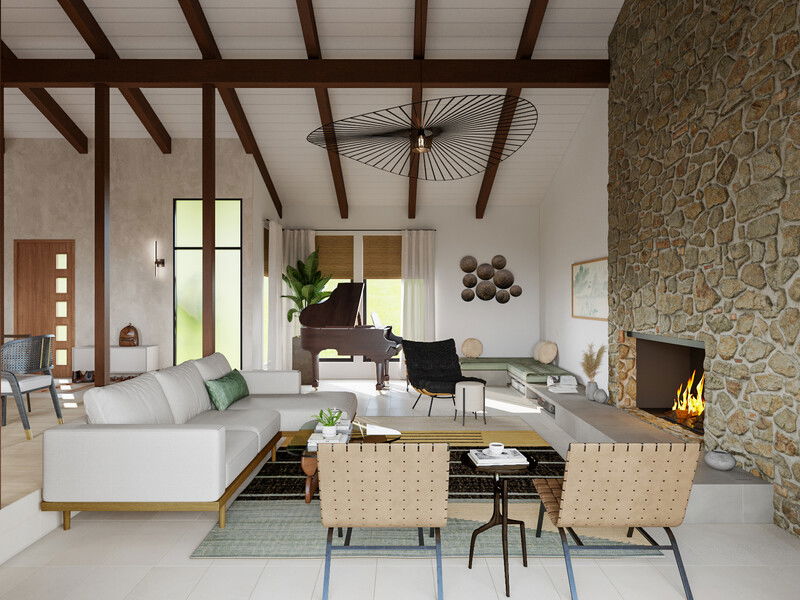 Living Room Dining Room Combo Ideas | Decorilla Portfolio