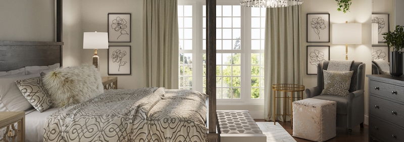 Glamorous Master Bedroom & Bathroom Remodel | Decorilla