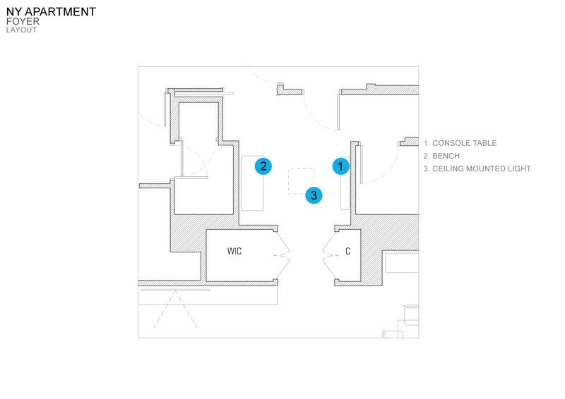 Sharp and Elegant Hallway Entry Design | Decorilla