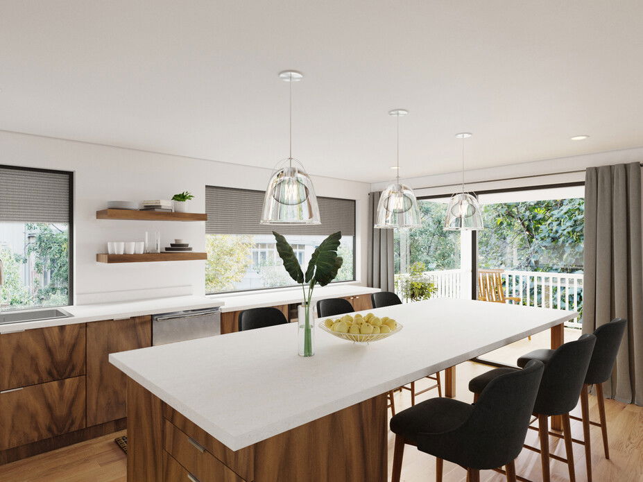 Mid Century Modern Kitchen and Dining Design | Decorilla