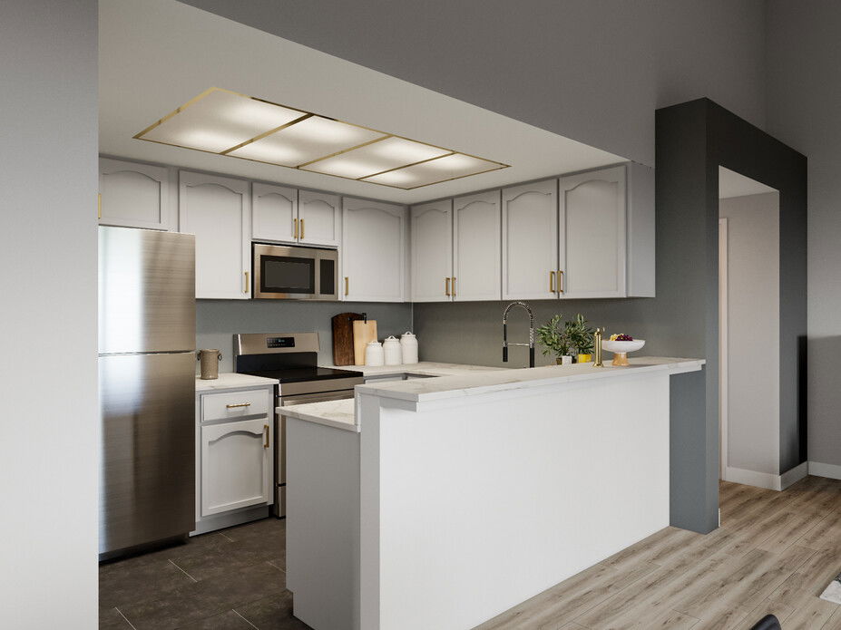 Modern Vaulted Ceiling Home Transformation | Decorilla