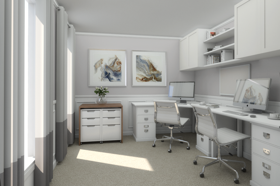 Sharp home office | Decorilla