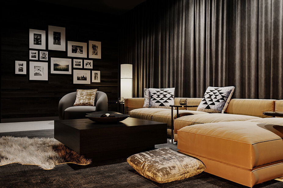 Modern Moody Interior Design | Decorilla