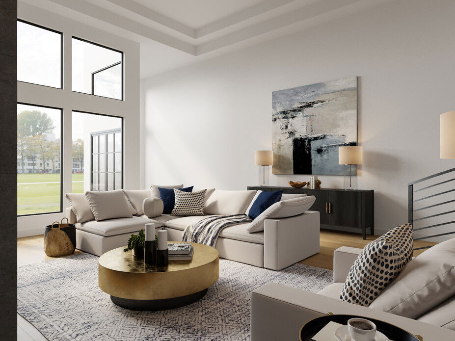 Contemporary Great Room Interior Design | Decorilla