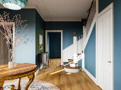 Transitional Foyer Interior Design Ideas | Decorilla