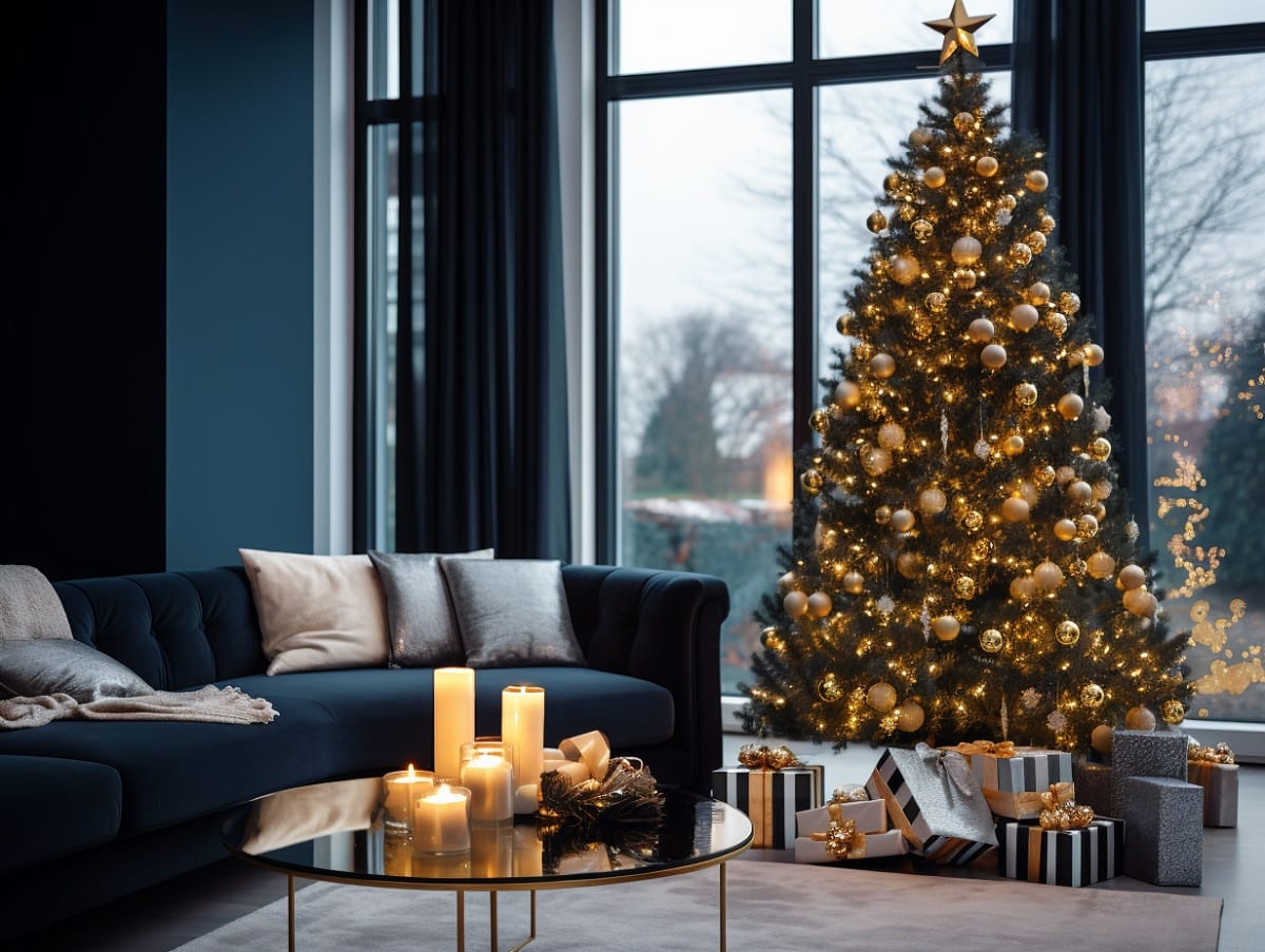 Holiday decor store